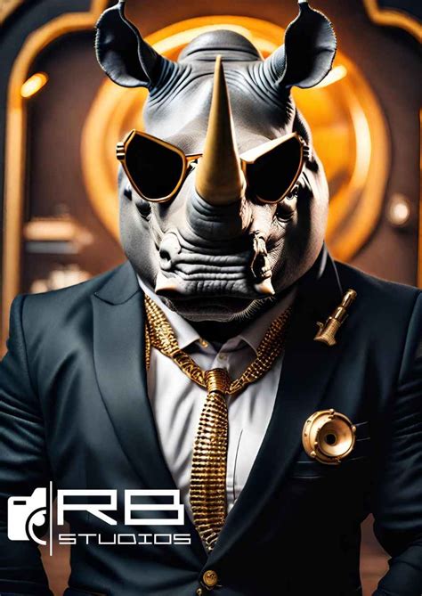 Rino Boss Arte Pdf Formato Retrato Em Alta Resolução Elo7