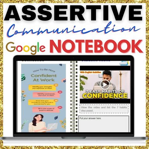 Assertive Communication Skills Powerpoint No Prep Editable Made