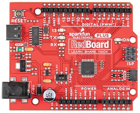 Edboard Plus Microcontroller Development Board Sparkfun Electronics Cpc