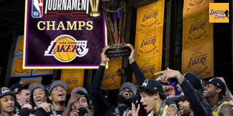 The Lakers Are Hanging An In Season Tournament Banner Has Created