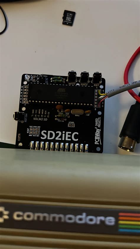 Trying To Figure Out How To Get A Program From This Sd2iec To A Floppy