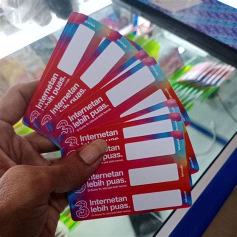 Jual Voucher Kosong Tri Three 3in1 Eceran Shopee Indonesia