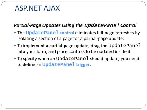 ppt asp ajax powerpoint presentation free download id 3830718