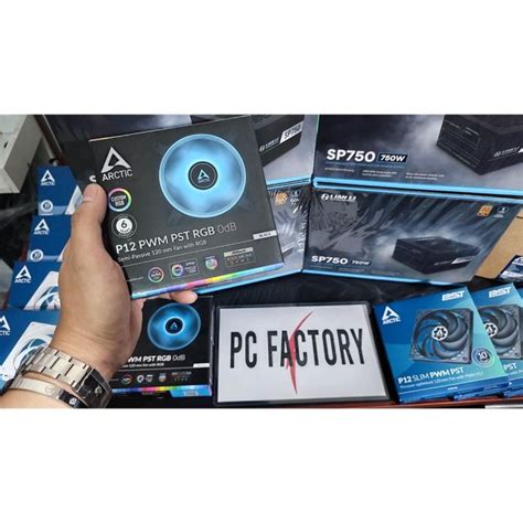 Arctic P12 PWM PST RGB 0dB Semi Passive 120 Mm Fan With RGB CPU Fan CPU