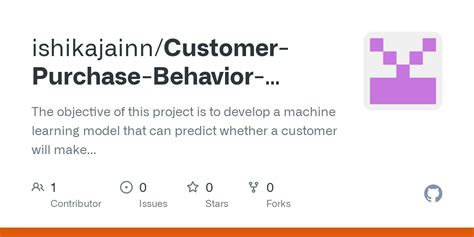 Github Ishikajainn Customer Purchase Behavior Prediction The Objective Of This Project Is To