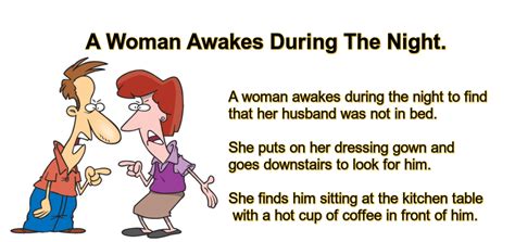 A Woman Awakes During The Night