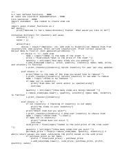 Final Py 5 7 User Defined Functions DONE At Least One List Dict