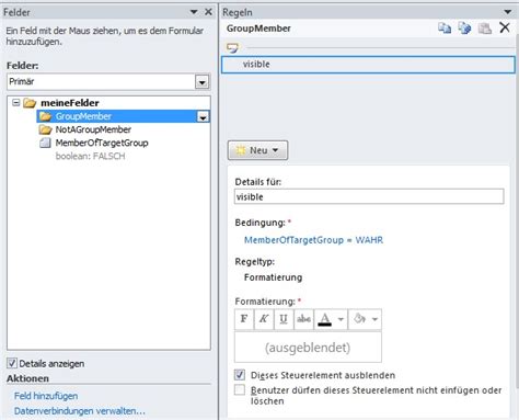 How To Check If You Are A Member Of A Specific Group Within An Infopath