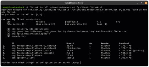 Install A Package With Flatpak