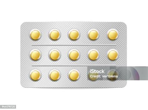 현실적인 생선 기름 오메가 3 알 약 물집 캡슐 흰색 배경으로 합니다 알 약 비타민 포장의 실물 하 크기 현실적인 모형 보건 의료입니다 0명에 대한 스톡 벡터 아트 및 기타