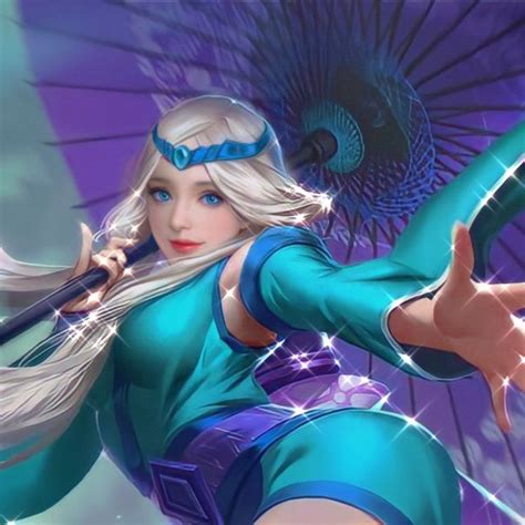 Kagura Mobile Legends Legenda Seluler Gambar Tokoh Gadis Animasi