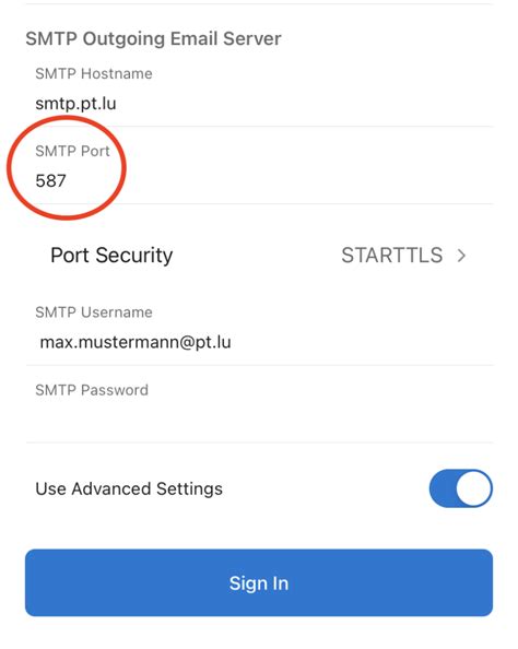 Apple IPhone Outlook Email Configuration POST Technologies Documentation