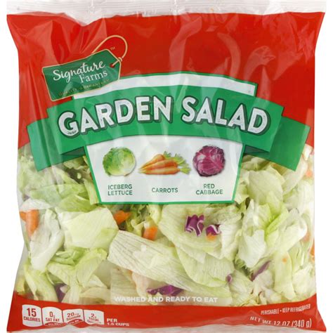 Safeway Signature Farms Garden Salad Same Day Delivery Or Pickup