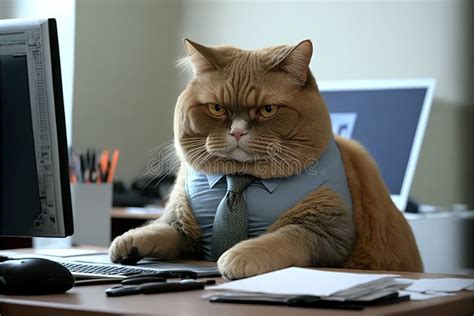 Programmer Cat Stock Illustrations 674 Programmer Cat Stock