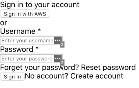 Css Stylesheets Missing When Using Withauthenticator From The Aws Amplify React Package Version
