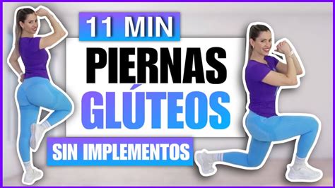 PIERNAS TONIFICADAS Y GLÚTEOS GRANDES RUTINA DE EJERCICIOS EN CASA SIN PESAS NatyGlossGym