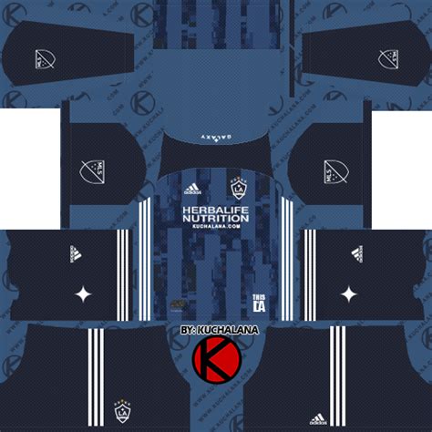 LA Galaxy 2019 Kit Dream League Soccer Kits Kuchalana