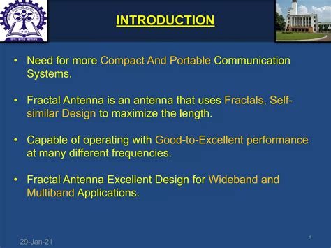 Fractal Antenna By Nisheeth Paliwal Ppt