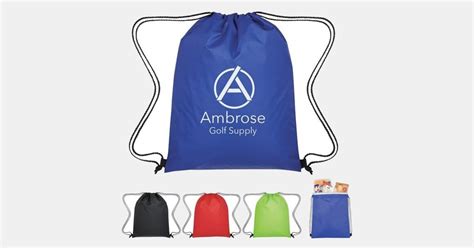 Custom Printed Drawstring Cooler Sports Pack With Your Logo