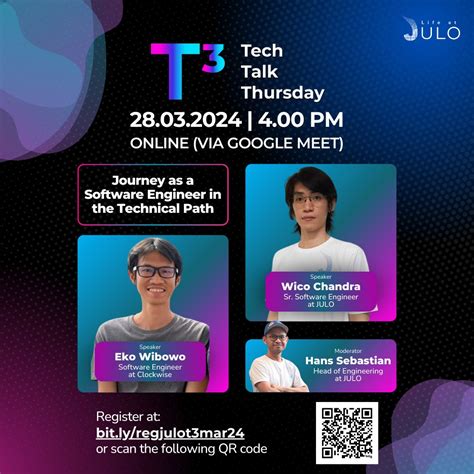 julo on linkedin techtalk softwareengineering learnfromtheexperts