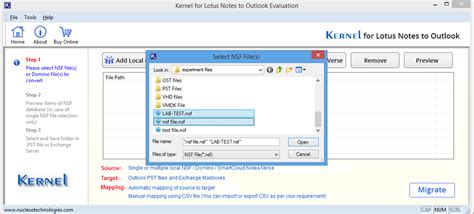 free nsf viewer tool to view nsf files of ibm lotus notes and domino server