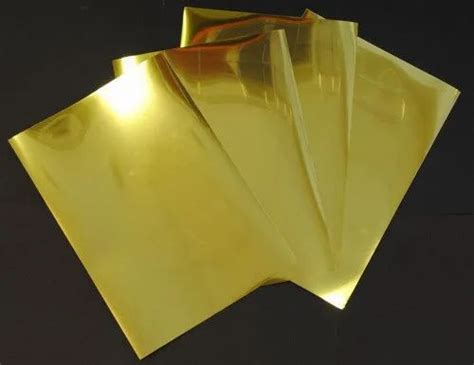 Golden SS Colored Mirror Finish Sheets Steel Grade SS316 L Thickness