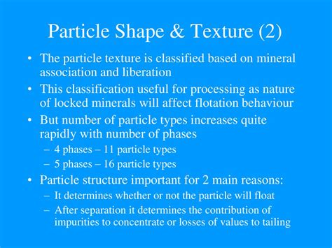Physical Aspects Of Flotation Ppt Download Physical Aspects Of Flotation Ppt Download