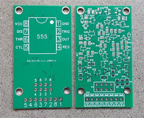 Project Discrete Component 555 Timer Smd