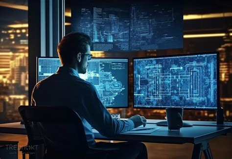 Premium Photo Photo Portrait Of Software Developer Doing Working