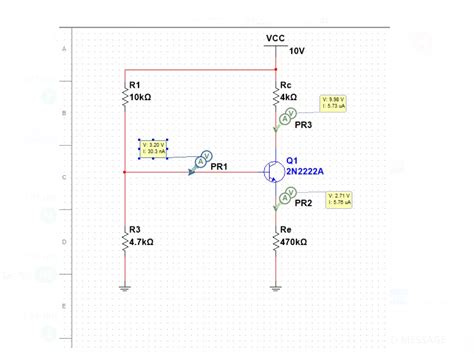 solved calculate ib ic ie and ve vb vc vce and alpha