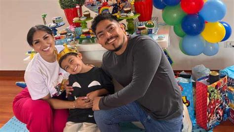 Erick Elera y Allison Pastor celebraron los 5 años de su hijo Lucas con