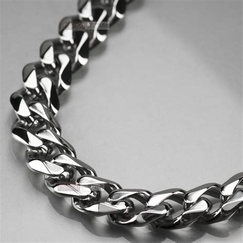 Long Strand Mens Silver Necklace At James Stephenson Blog