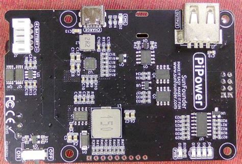 Alimentation Non Interruptible Ups Pour Raspberry Pi Pipower De Sunfounder Framboise 314 Le