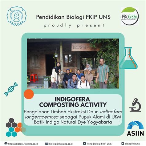 Indigofera Composting Activity Biology Education Faculty Of Teacher