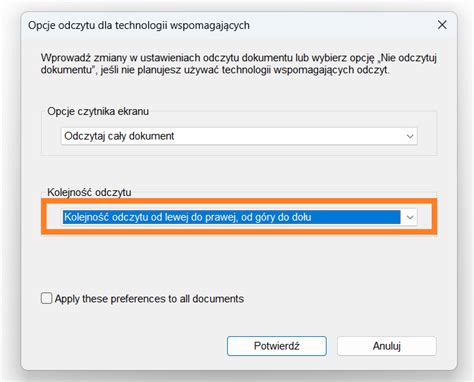 Ulepszone możliwości czytnika ekranu dzięki nowej usłudze w chmurze w