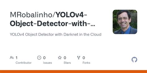 github mrobalinho yolov4 object detector with darknet in the cloud