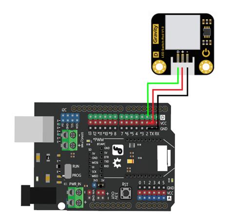 Gravity LED Self Lock Switch Button For Arduino Micro Bit WiKi DFRobot