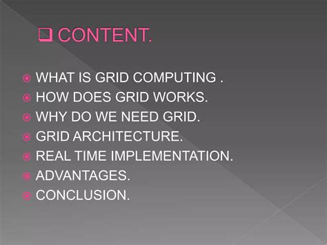 Grid Computing Ppt