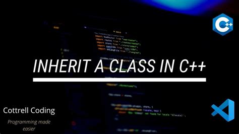 Inherit Class In C Youtube