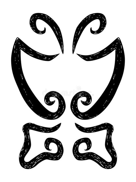 Boceto De Dibujo De La Mano Del Vector Simple De La Mariposa