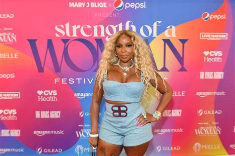 Mary J Blige Defines What Strength Means To Her