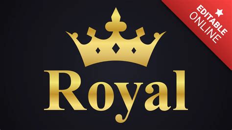 Royal Text Effect Font Generator