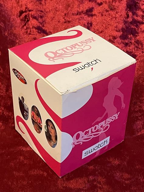 Swatch Watch Ylg115 James Bond Collection Octopussy Irony Lady Very
