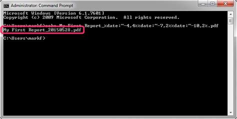 Append Todays Date To File Name Batch File