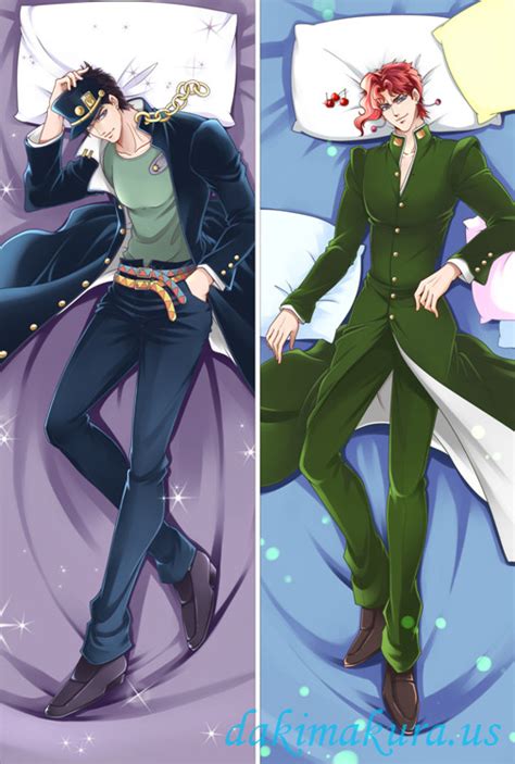 Jojos Bizarre Adventure Male Anime Dakimakura Japanese Pillow Cover