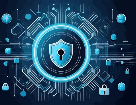 cybersecurity illustrations vector graphics premium ai generated vector