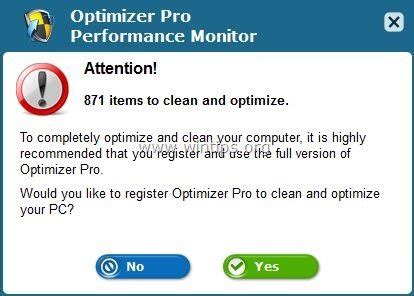 Remove Optimizer Pro Rogue Program Virus WinTips Org