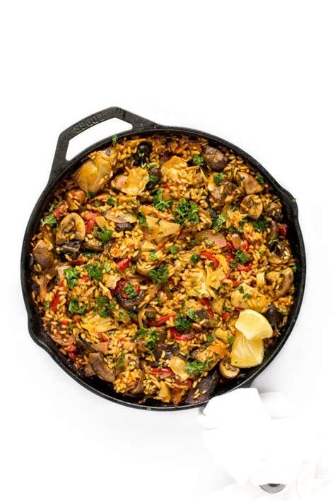 Mushroom Paella Tips For Making Paella Blissful Basil