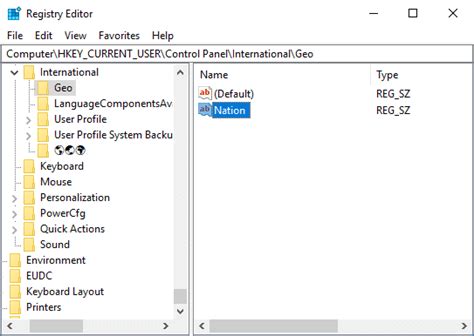 Как изменить страну или регион в Windows 10