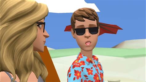 Plotagon Relaxing At Honolulu Beach Youtube